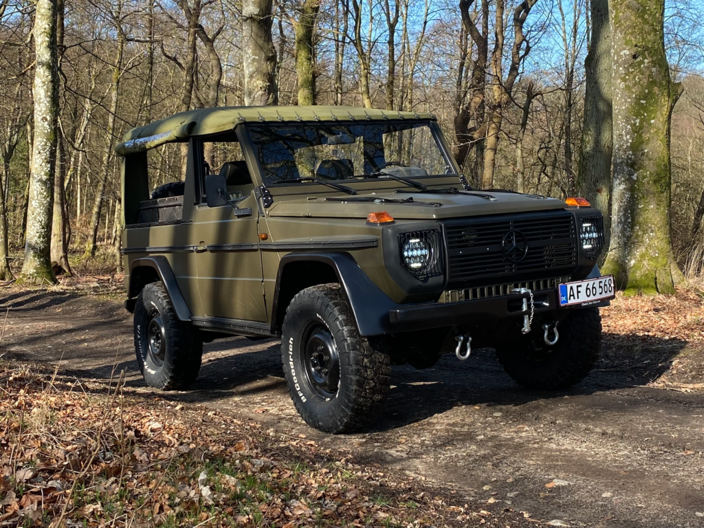 SOLD – Mercedes-Benz 240GD W461 SWB - Classic Star Club ApS